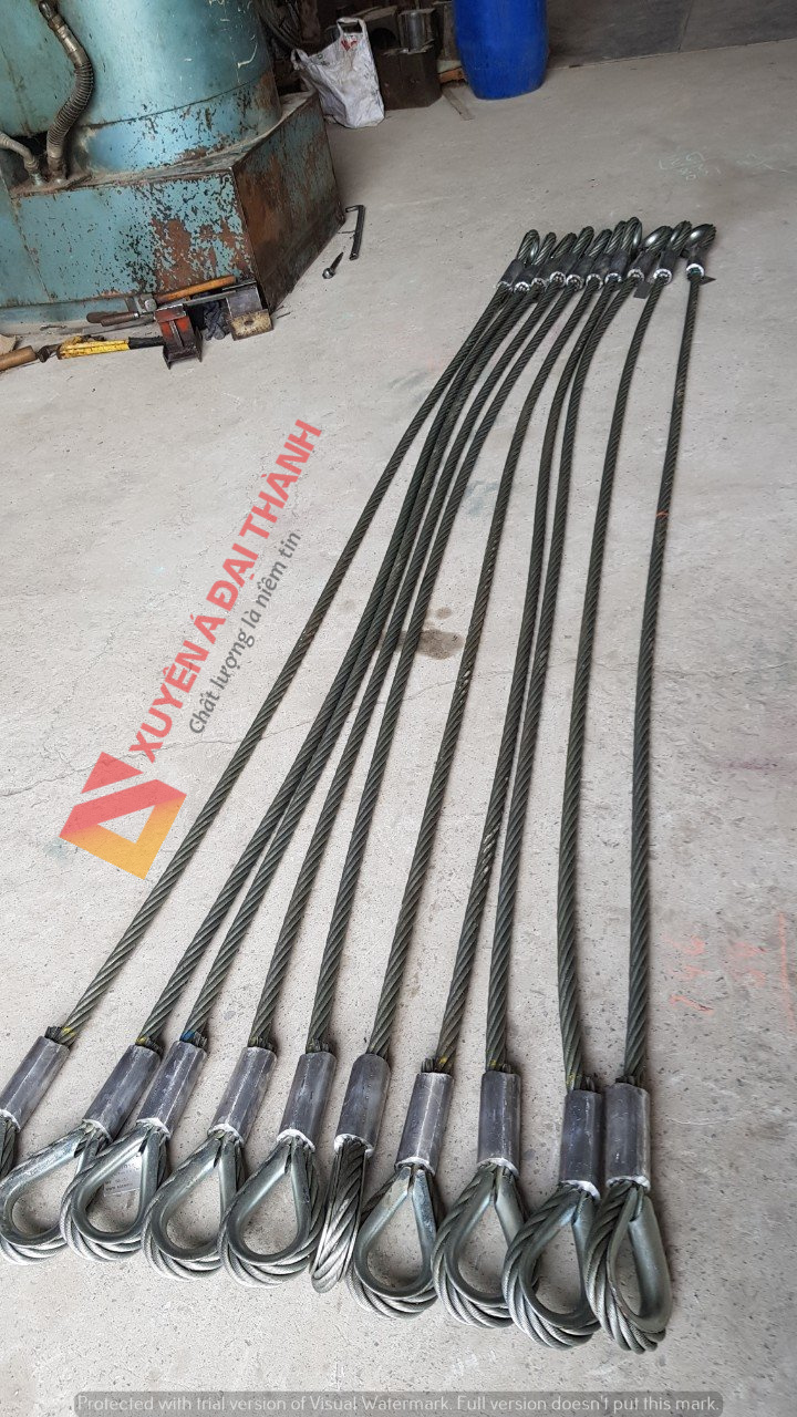 Sling Cáp Thép Là Gì? Đặc Điểm Của Sling Cáp Thép - Xuyên Á Đại Thành
