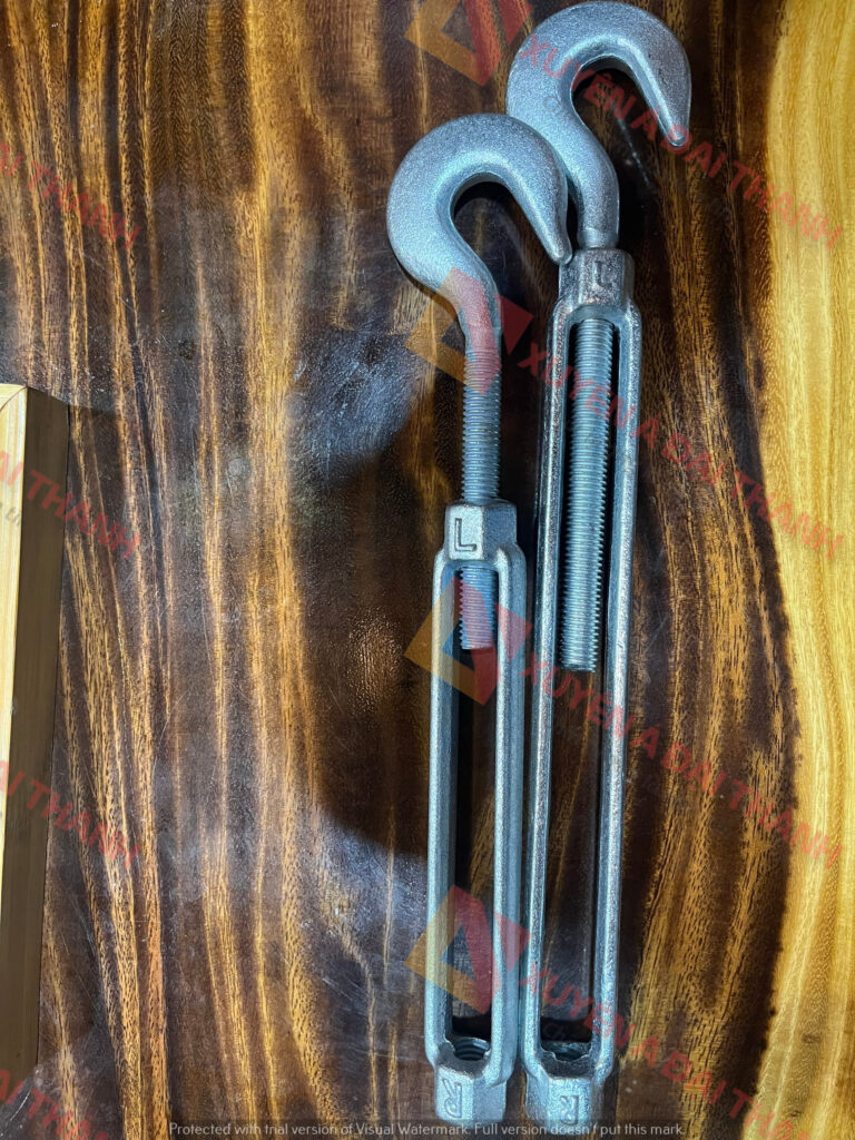 Tăng Đơ Cáp M10 (10mm) - Đầu Tròn Đầu Móc - Nhập Khẩu