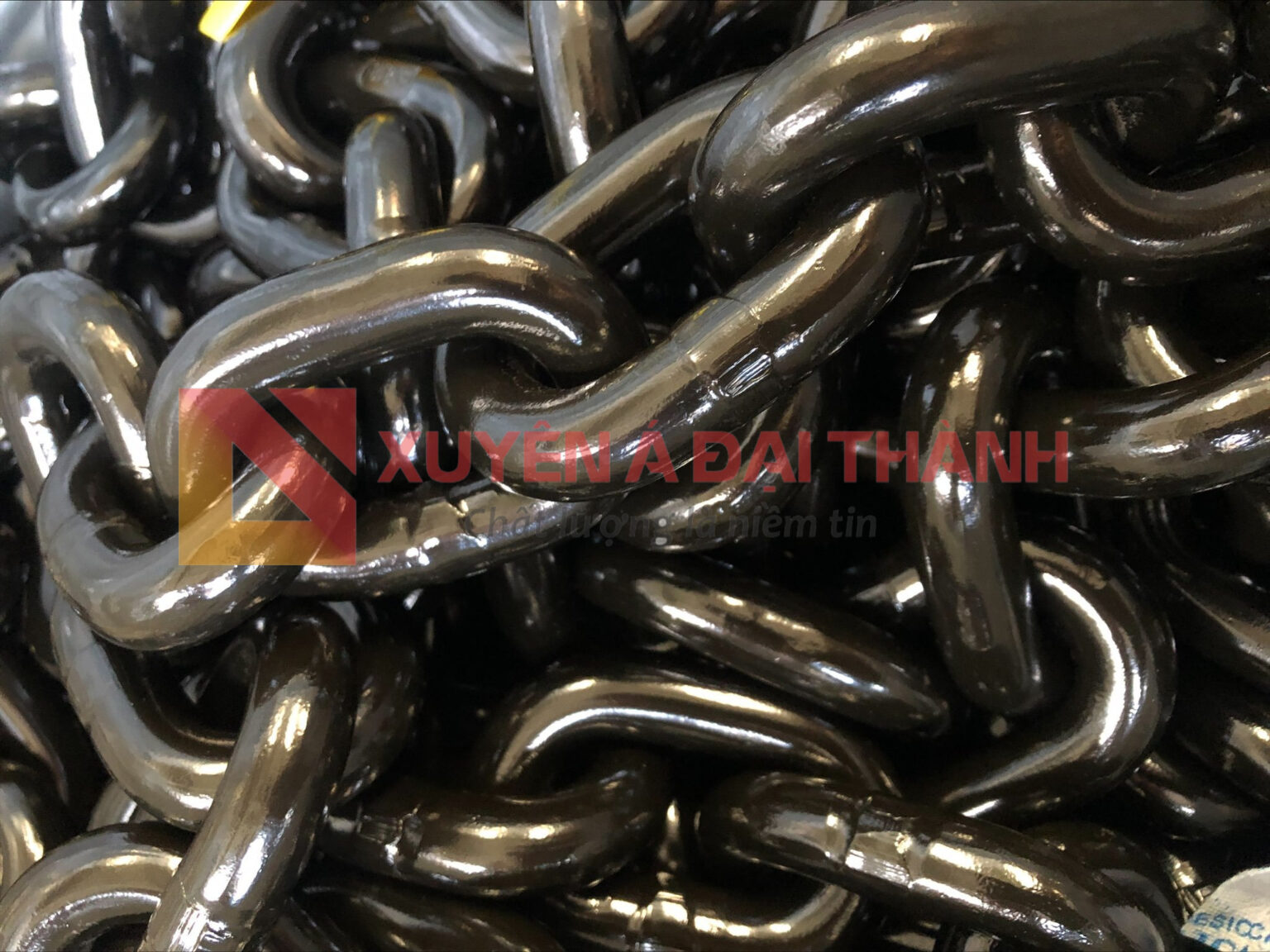 Dây Xích Cẩu Hàng 12mm (Phi 12) - Hàng Nội Địa Trung Quốc