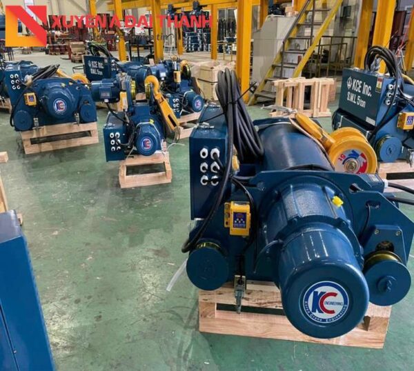 Palang Điện 3 Tấn KCE - Dầm Đôi 2 Tốc Độ Đầu Thấp Bền Bỉ