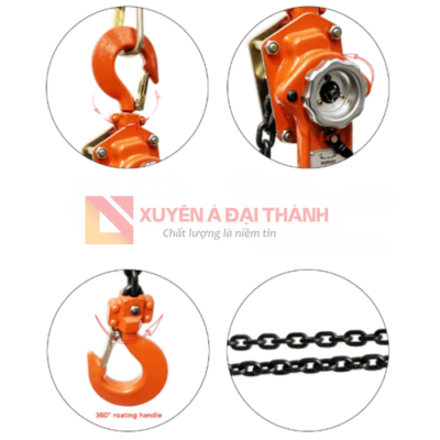Pa Lăng Xích Lắc Tay KAWASAKI 6 Tấn