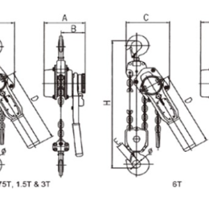 Palang Xích Lắc Tay G80 -100% Nhập Khẩu -Thương Hiệu DSL